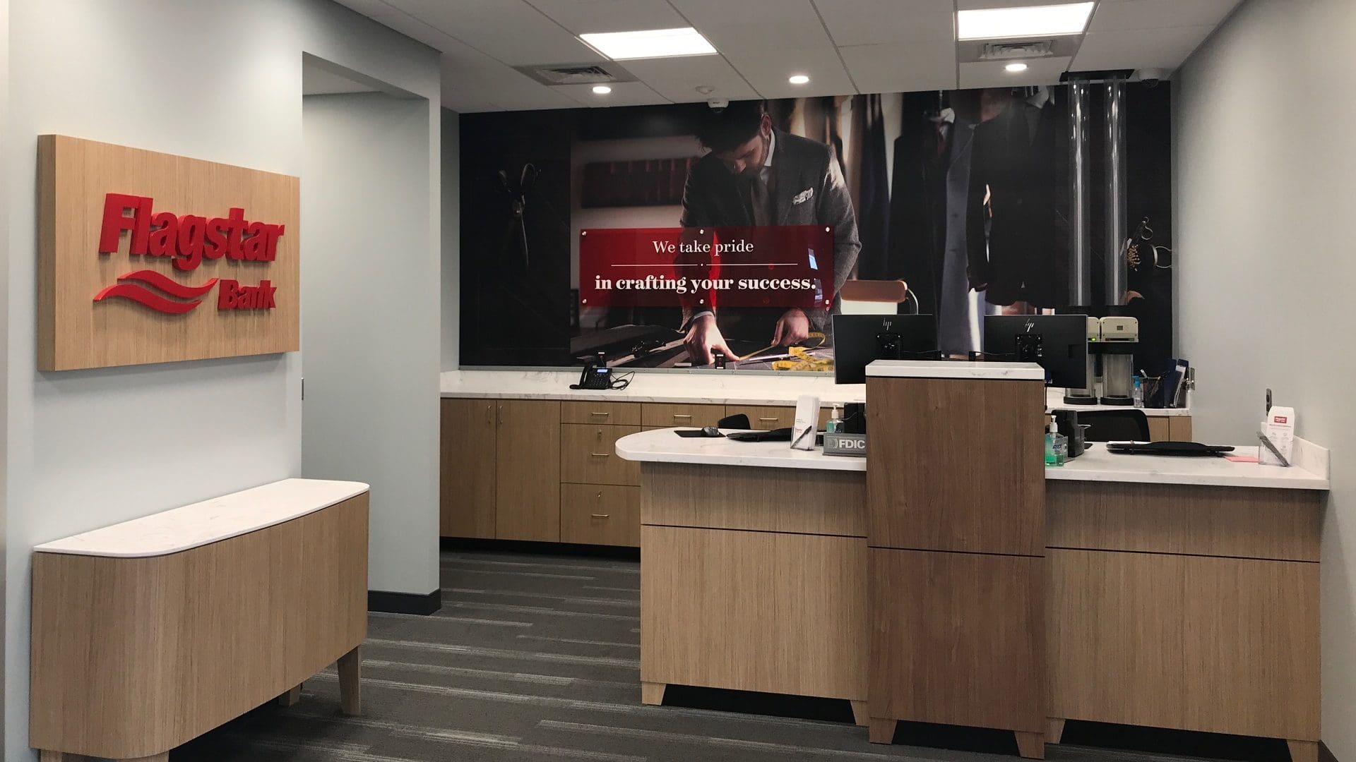Flagstar Bank Wall Mural | Fusion Marketing