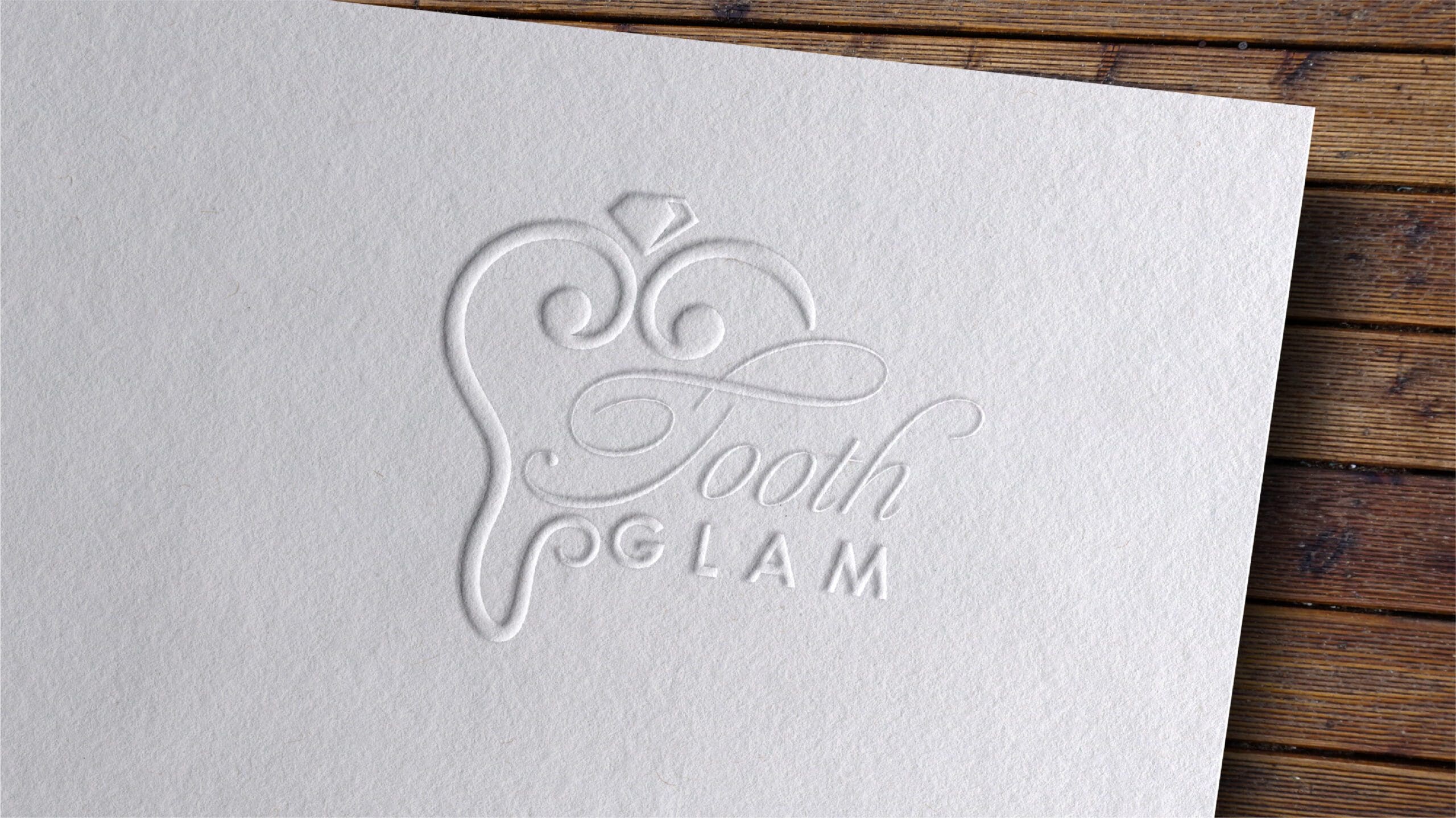 Tooth Glam's Elegant Logo | Fusion Marketing